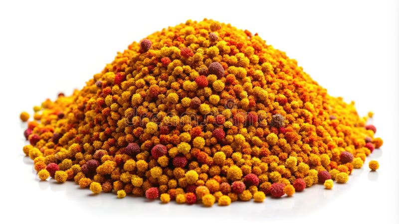 A Microscopic Exploration of Pollen Grains Detailed View of a Pollen ...