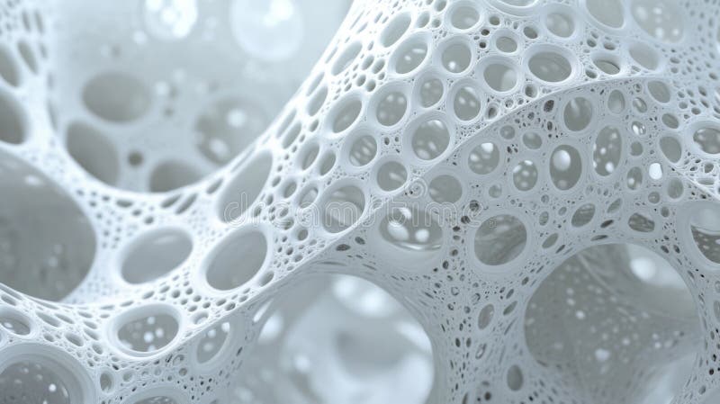 Microscopic Foam Texture stock illustration. Illustration of biology ...