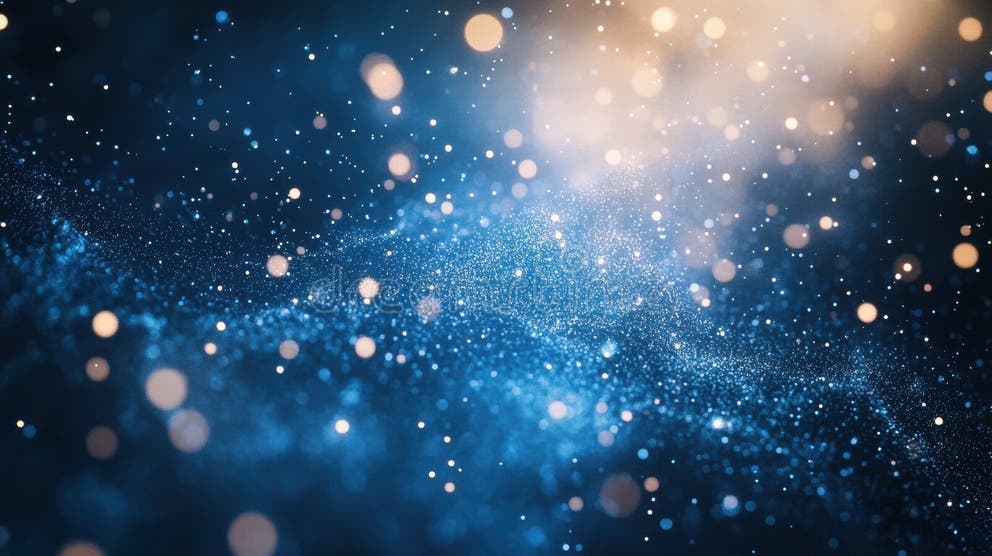 Microscopic Gas Particles Create a Captivating Display of Suspended ...