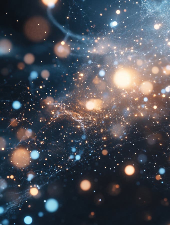 Microscopic Gas Particles Suspended in the Air Create a Captivating ...