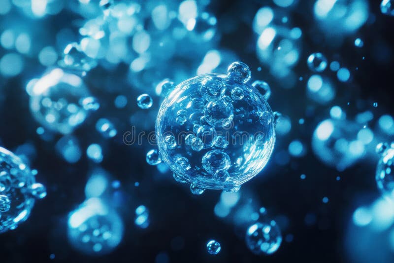 Microscopic Gas Particles Suspended in the Air Create a Mesmerizing ...