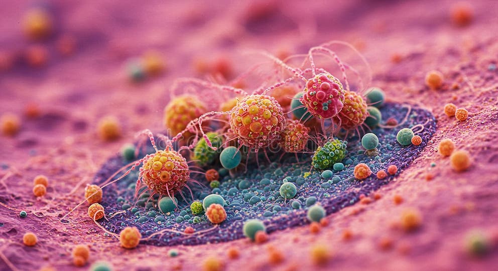 Complex Textured Biological Surface Stock Illustrations – 546 Complex ...