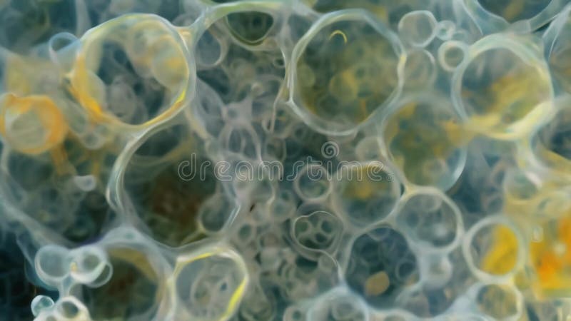 A Microscopic Image of a Bacterial Microcolony with S of Spherical ...