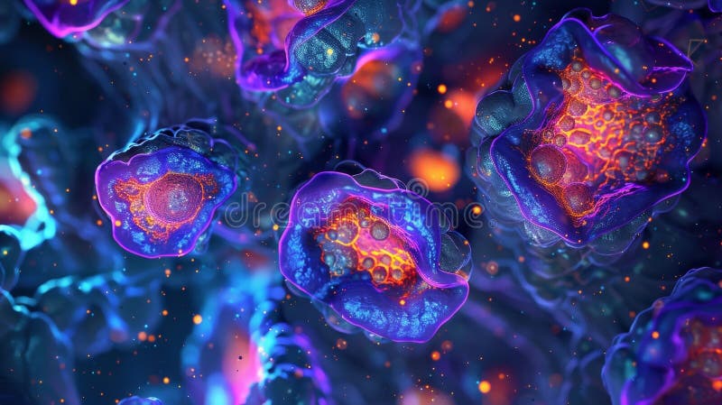 Microscopic Image of Beta Cells in the Pancreas Responsible for ...