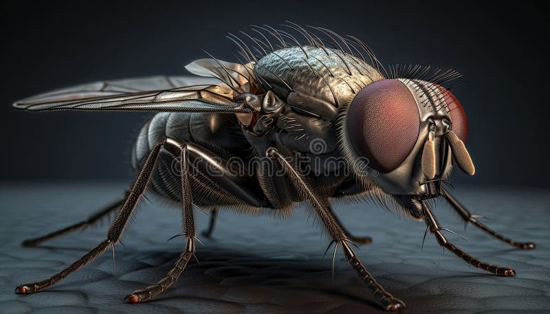Common House Fly Stock Illustrations – 68 Common House Fly Stock ...