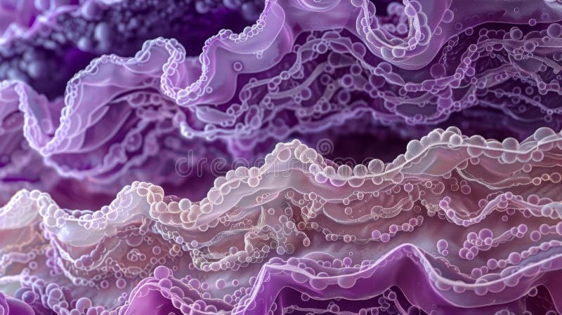 A Microscopic Image Depicting the Different Layers of the Cells ...