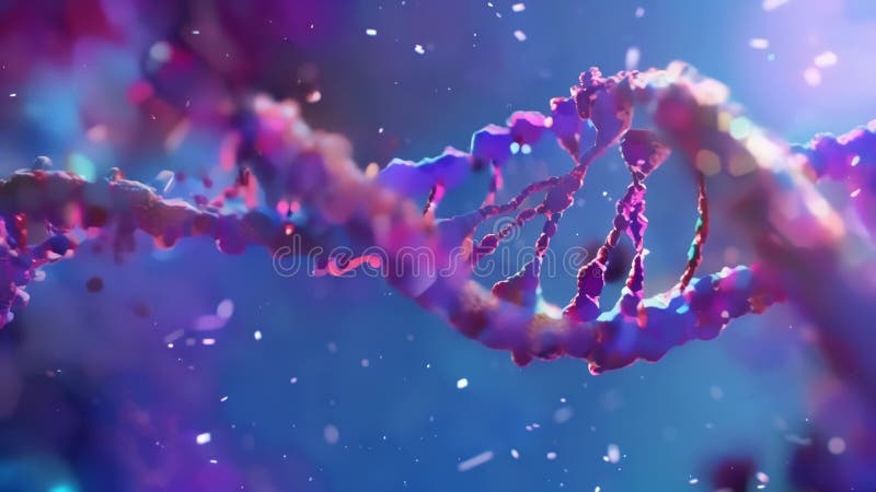 An Image of the Replication Process with RNA Primers Being Added To the ...