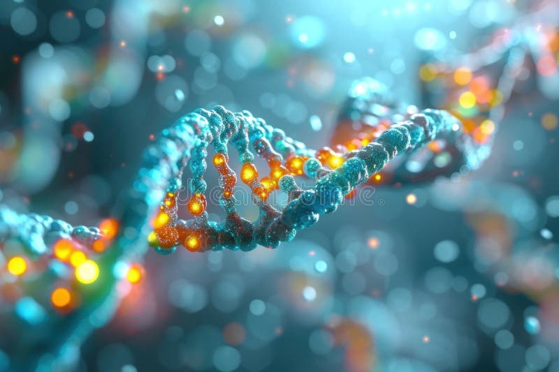 Microscopic Image of Gene Expression Profile Stock Photo - Image of ...