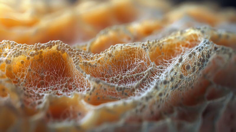 A Microscopic Image of Human Skin Cells Regenerating, with the Layers ...