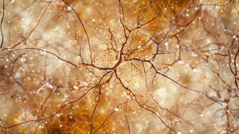 A Microscopic Image of a Neurons Dendritic Tree Showing the Presence of ...