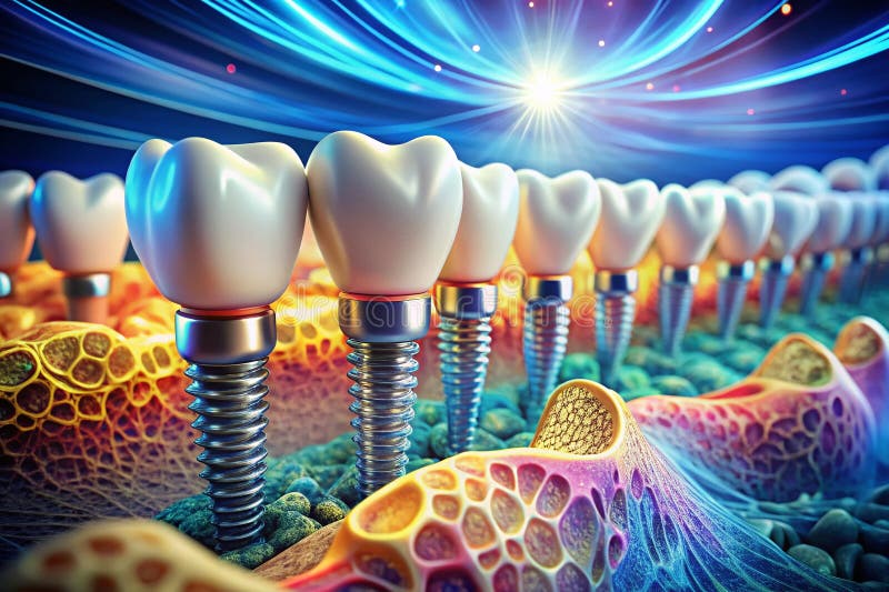 Dental Implant Osseointegration a Microscopic Look at Bone Growth and ...