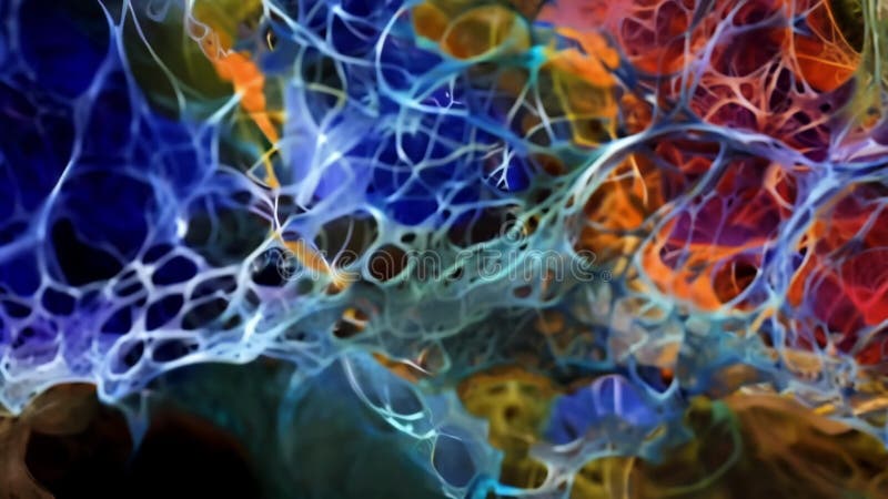 This Microscopic Image Showcases the Beauty of Fungal Hyphae with Its ...