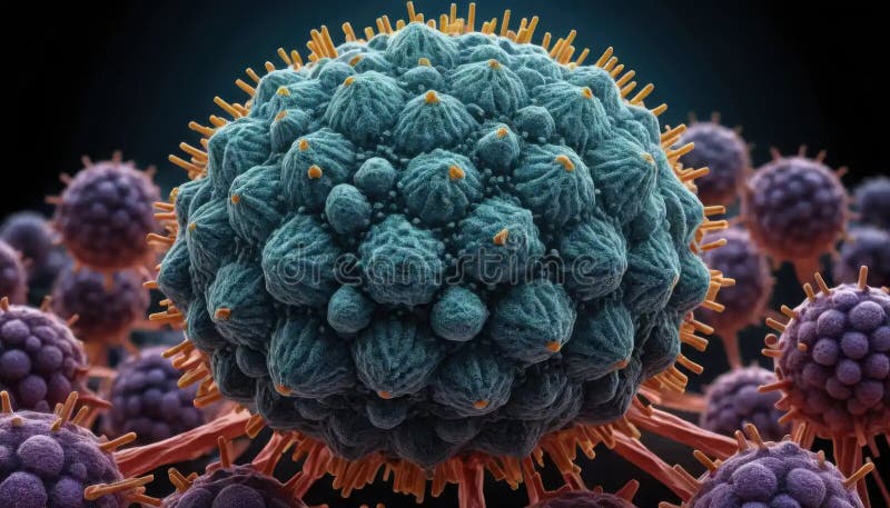 Microscopic View of Cancer Cells: a Detailed Look at the Complex ...
