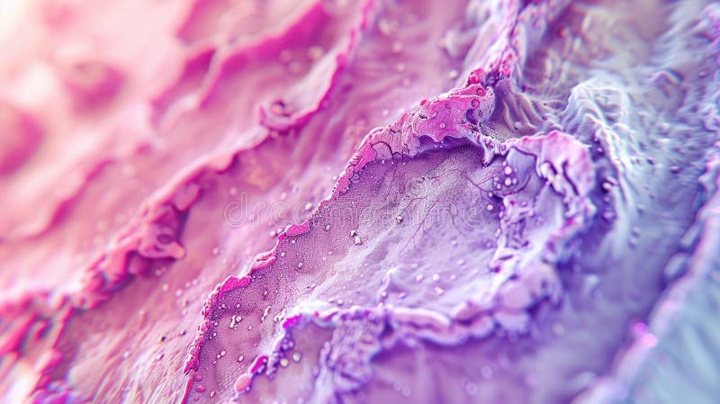 Microscopic Image Showing Detailed Tissue Structure in Histology ...