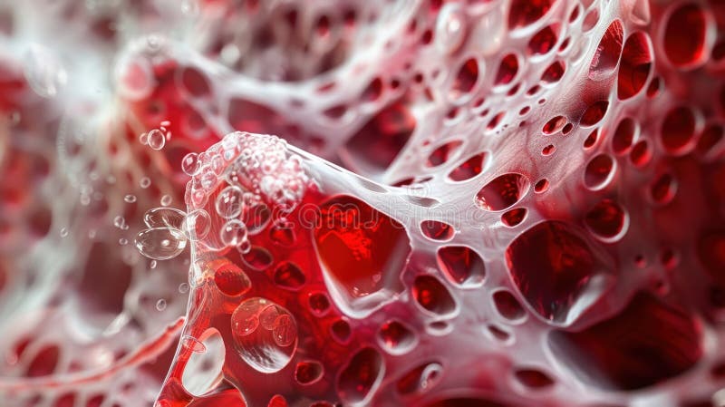 Microscopic Image Showing Detailed Tissue Structure in Histology ...