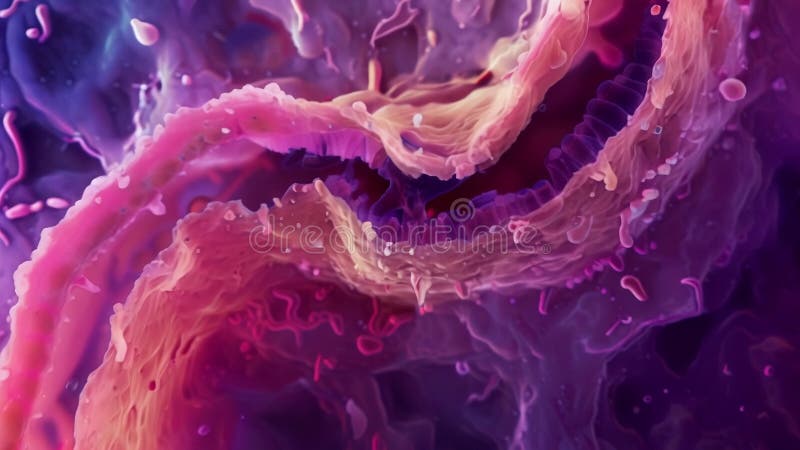 A Microscopic Image of a Tapeworm Larva Cysticercoid Inside the Muscle ...