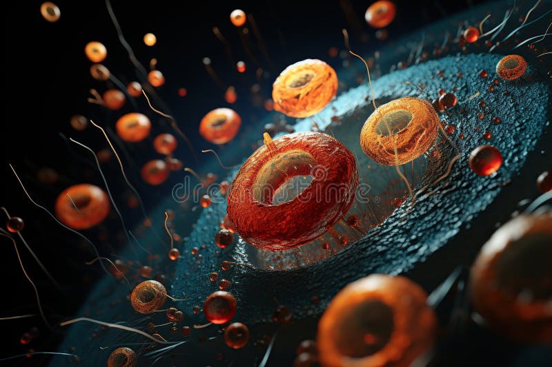 Microbacteria and Bacterial Organisms.biology and Science Background ...