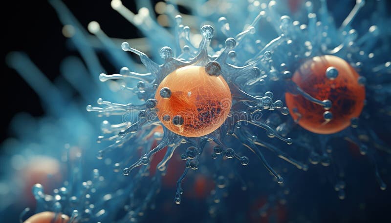 Microbacteria and Bacterial Organisms.biology and Science Background ...