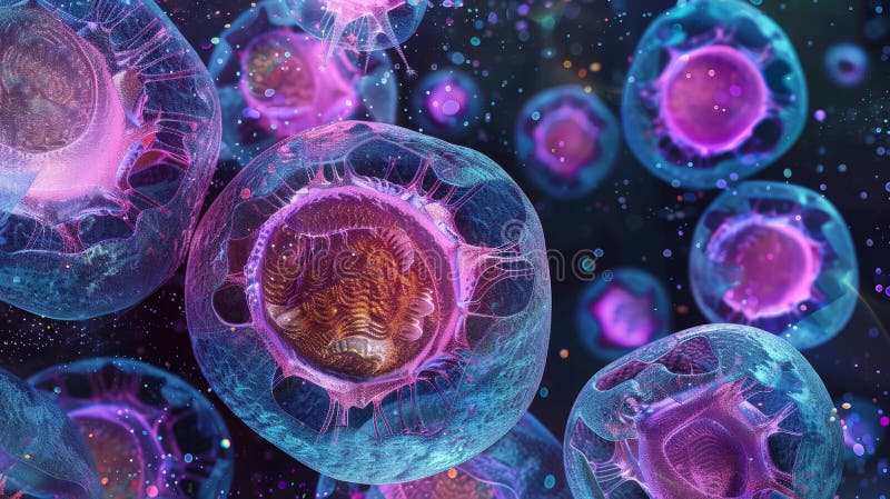 Microscopic Images of Cells in Different Stages of Cytokinesis ...