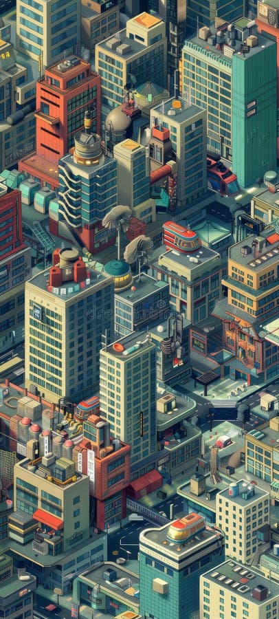 Microscopic Isometric World Stock Illustrations – 16 Microscopic ...