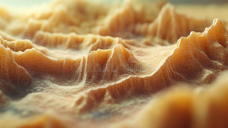 A Microscopic Landscape of Dust Particles Forming Mountains and Valleys ...
