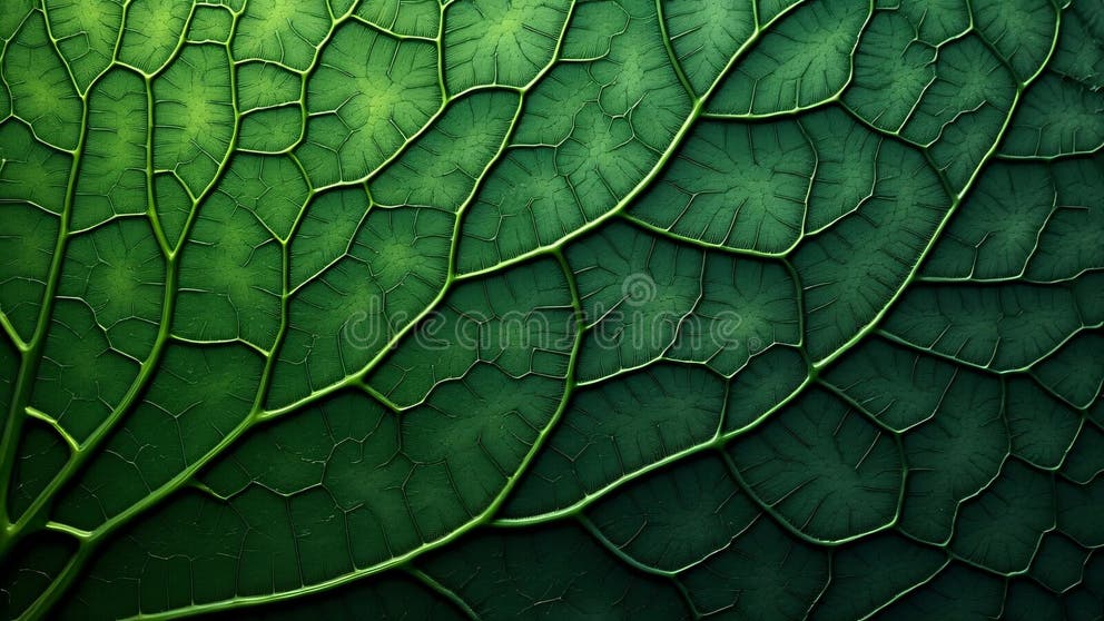 Microscopic Leaf Veins, Intricate Network Texture High Quality Image ...
