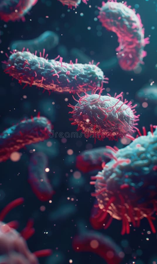 Microscopic Marvel: Bacterium Image, Revealing Intricate World of ...