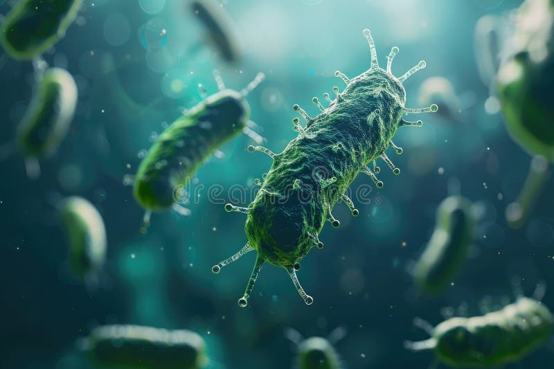 Microscopic Marvel: Bacterium Image, Revealing Intricate World of ...