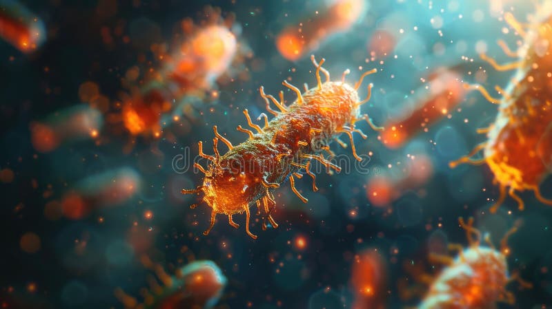 Microscopic Marvel: Bacterium Image, Revealing Intricate World of ...