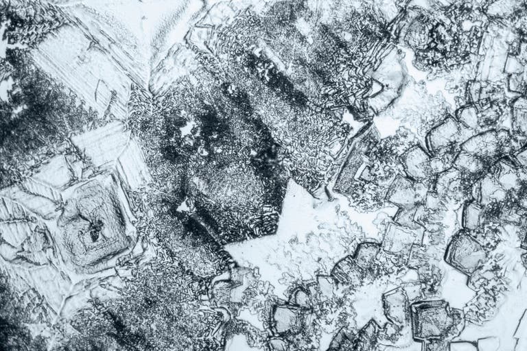 Microscopic Microcrystal Background Stock Photo - Image of cool ...