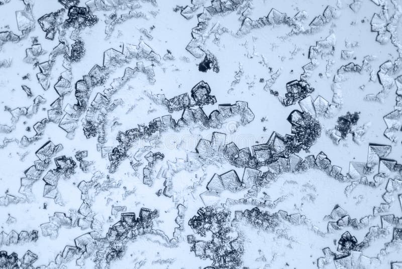 Microscopic Microcrystal Background Stock Image - Image of ...