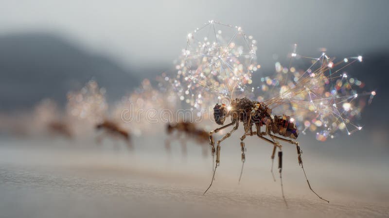 Insect Like Nanobots Walk Stock Photos - Free & Royalty-Free Stock ...