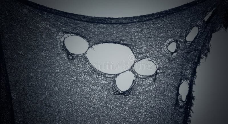 Microscopic Network with Irregular Holes and Dark Blue Texture Stock ...