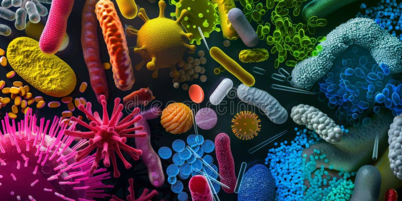 Microscopic Organisms Illuminated with Color. Exploring the Micro ...