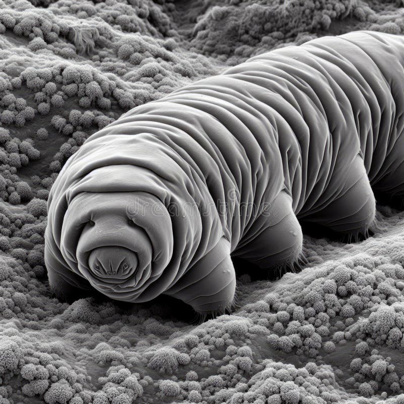 Microscopic Parasites Seen Under Electronic Microscope Stock ...