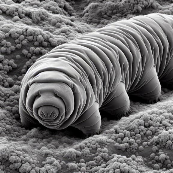 Microscopic Parasites Seen Under Electronic Microscope Stock ...
