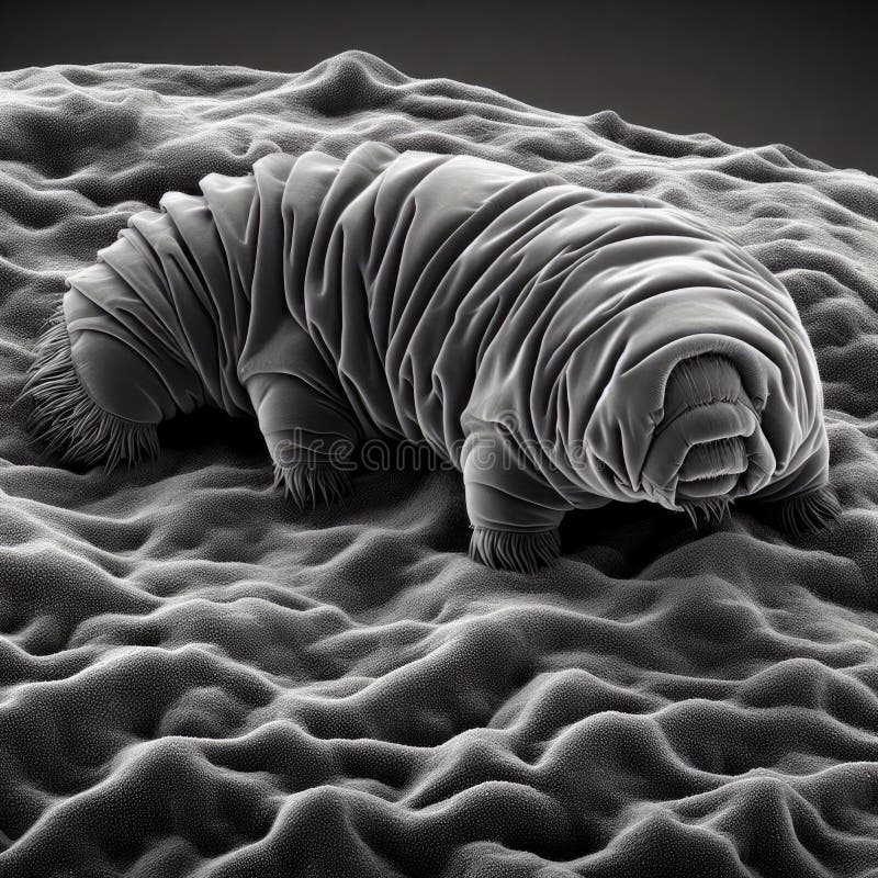 Microscopic Parasites Seen Under Electronic Microscope Stock ...