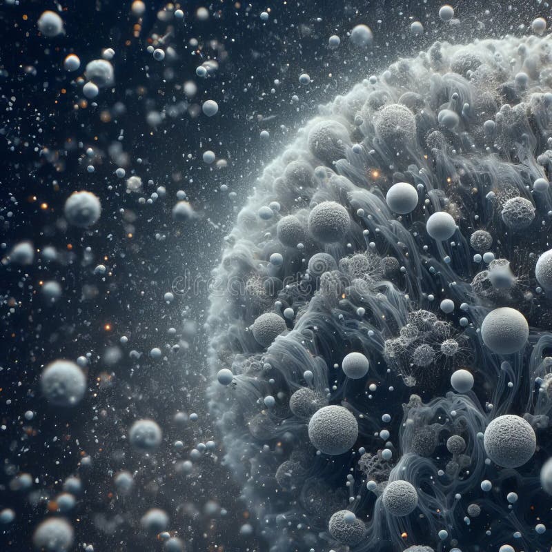 Microscopic Particles these Dust Particles are so Tiny that the Stock ...