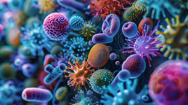 Microscopic Perspective of Various Human Pathogens, Serving As a ...