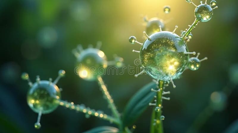 Microscopic Plant Structure Visualization with Glass Spheres and ...