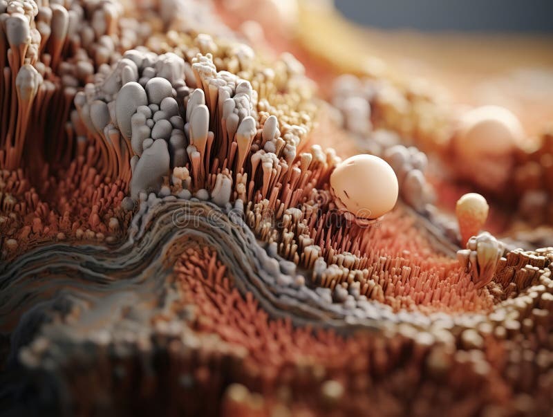 Human microbiome stock illustration. Illustration of realistic - 283111808