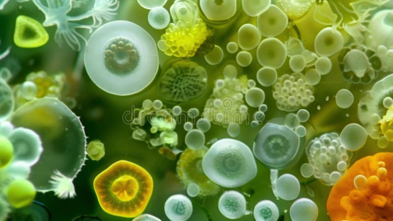 A Microscopic Safari through a Diverse Range of Algae Species ...