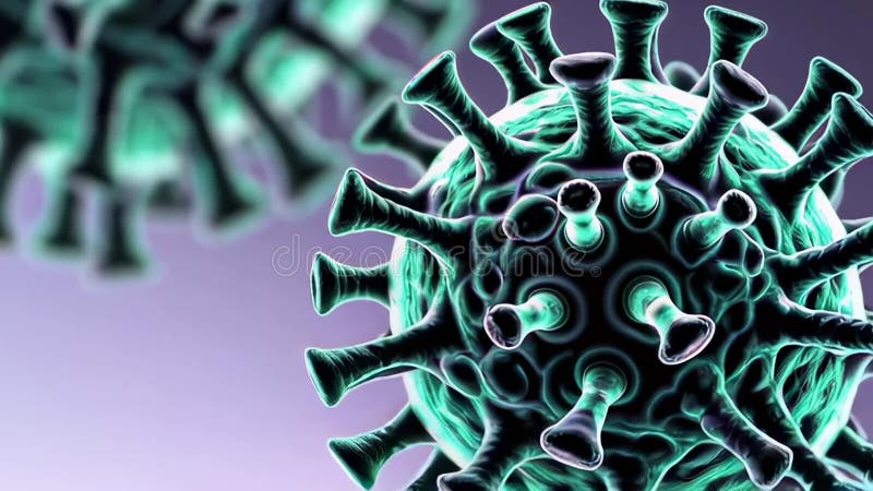 Microscopic View of Virus Cells Multiplying in Slow Motion Stock Video - Video of germ, cell ...