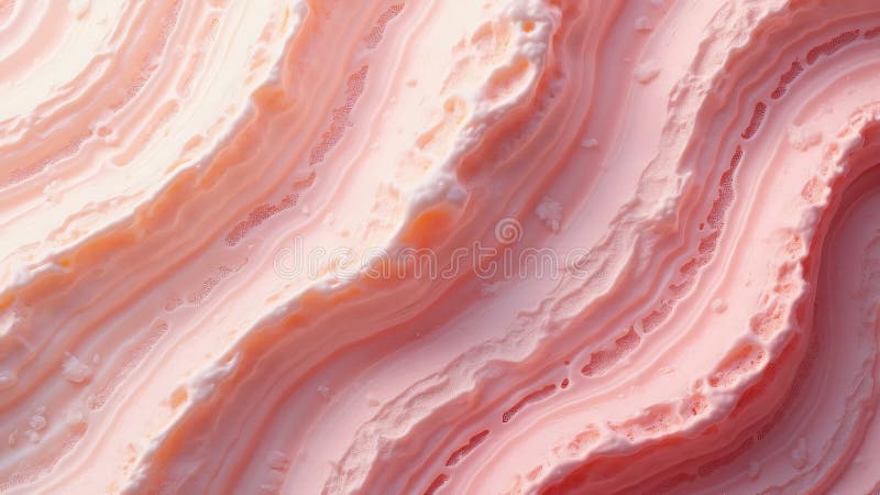 Microscopic Seashell Surface, Pink Intricate High Quality Image Stock ...