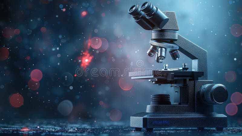 Microscopic Symphony: Microscope Harmony Stock Image - Image of pair ...