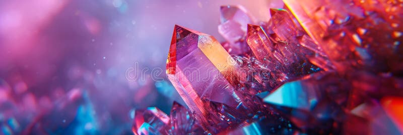 Microscopic Textures and Geometric Shapes of the Crystal. Generative AI ...