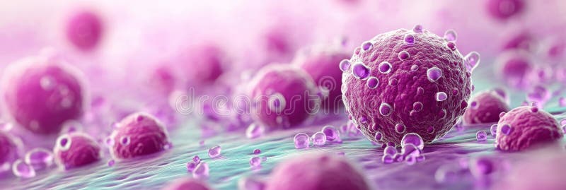 Microscopic View, Abnormal Cells, Possibly Oncology . Cancer Research ...