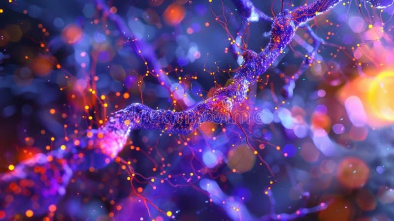 Two Protein Transport Vesicles Fusing Together at the Cell Membrane ...