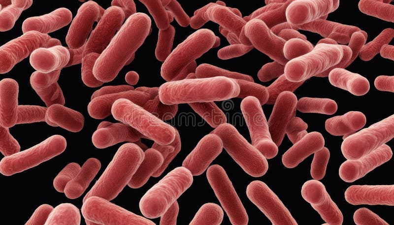 Microscopic View of Bacteria, a Close-up of a Scientific Study Stock ...