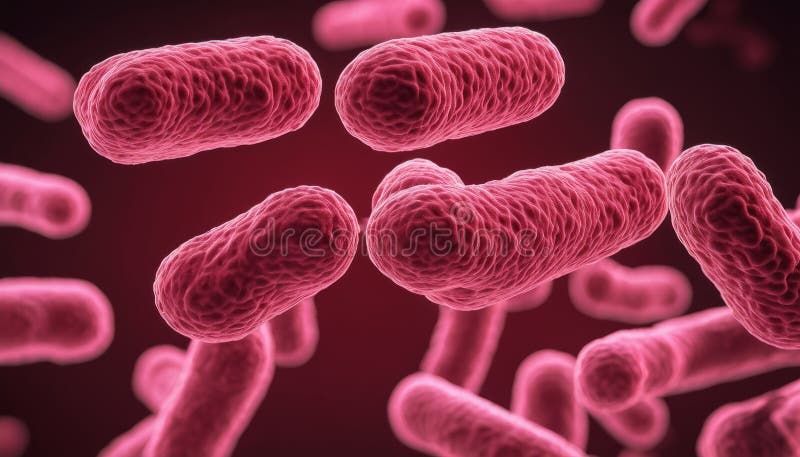 Microscopic View of Bacteria, a Common Cause of Infections Stock ...